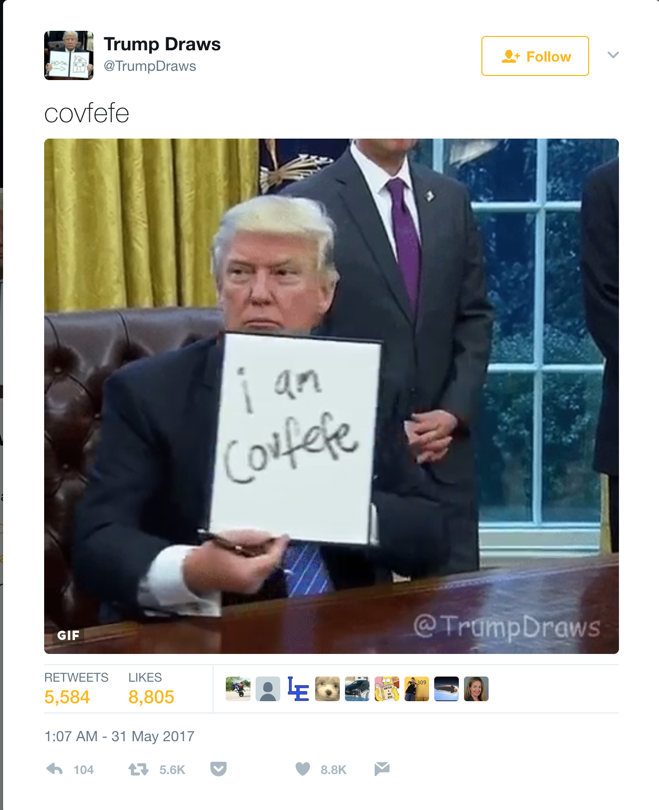 Los mejores memes de 'covfefe', el desliz tipográfico de Trump que ha ...