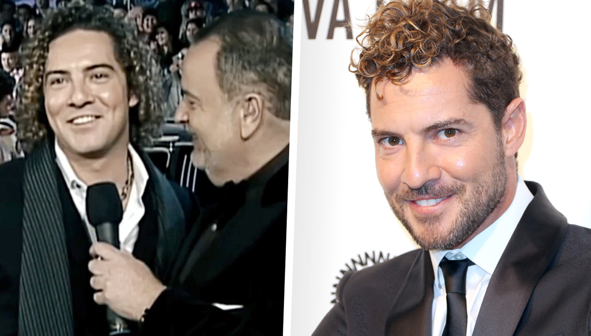 David Bisbal recuerda su primera visita a El Gordo y La Flaca hace 20 años | Shows El Gordo y La ...