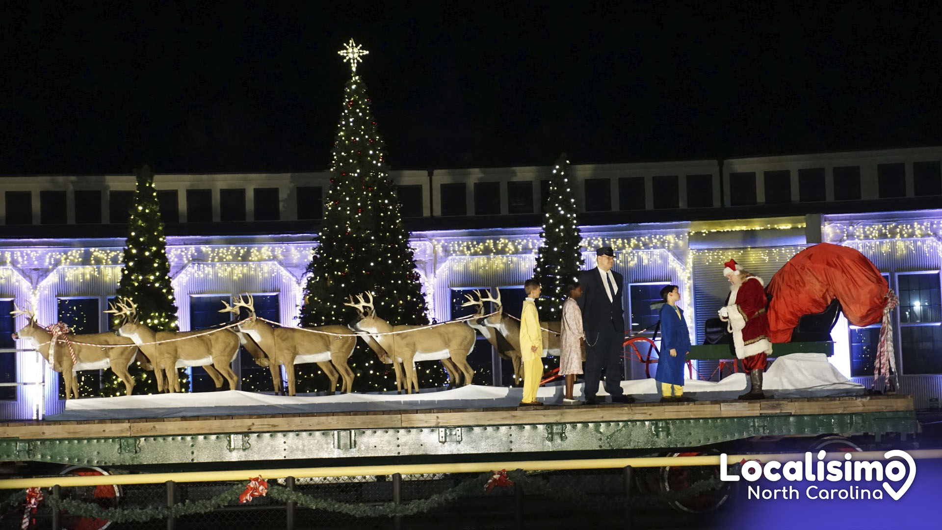 Así es el Polar Express, uno de los viajes navideños en tren ...