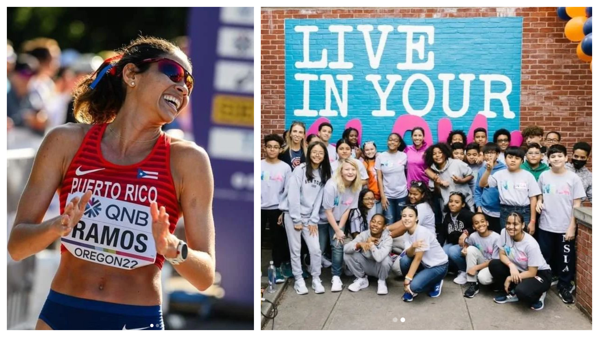 Corredora olímpica boricua Beverly Ramos regala 200 pares de zapatillas ...