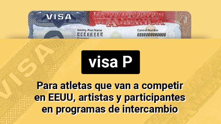 Visa P: atletas que van a competir en EEUU, artistas y participantes en ...