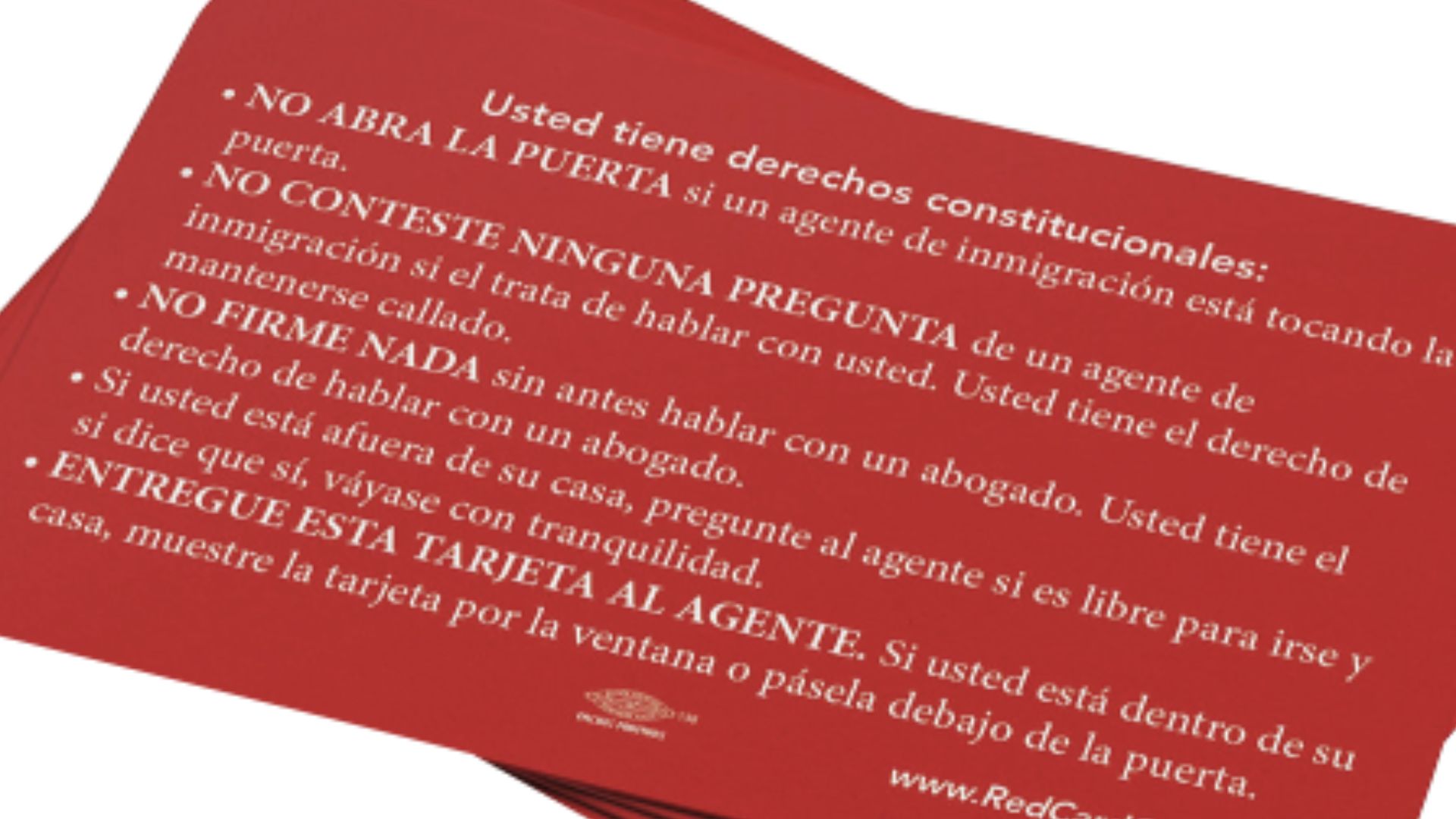 Tarjeta roja para inmigrantes: qué es y cómo puede ayudarte en un ...