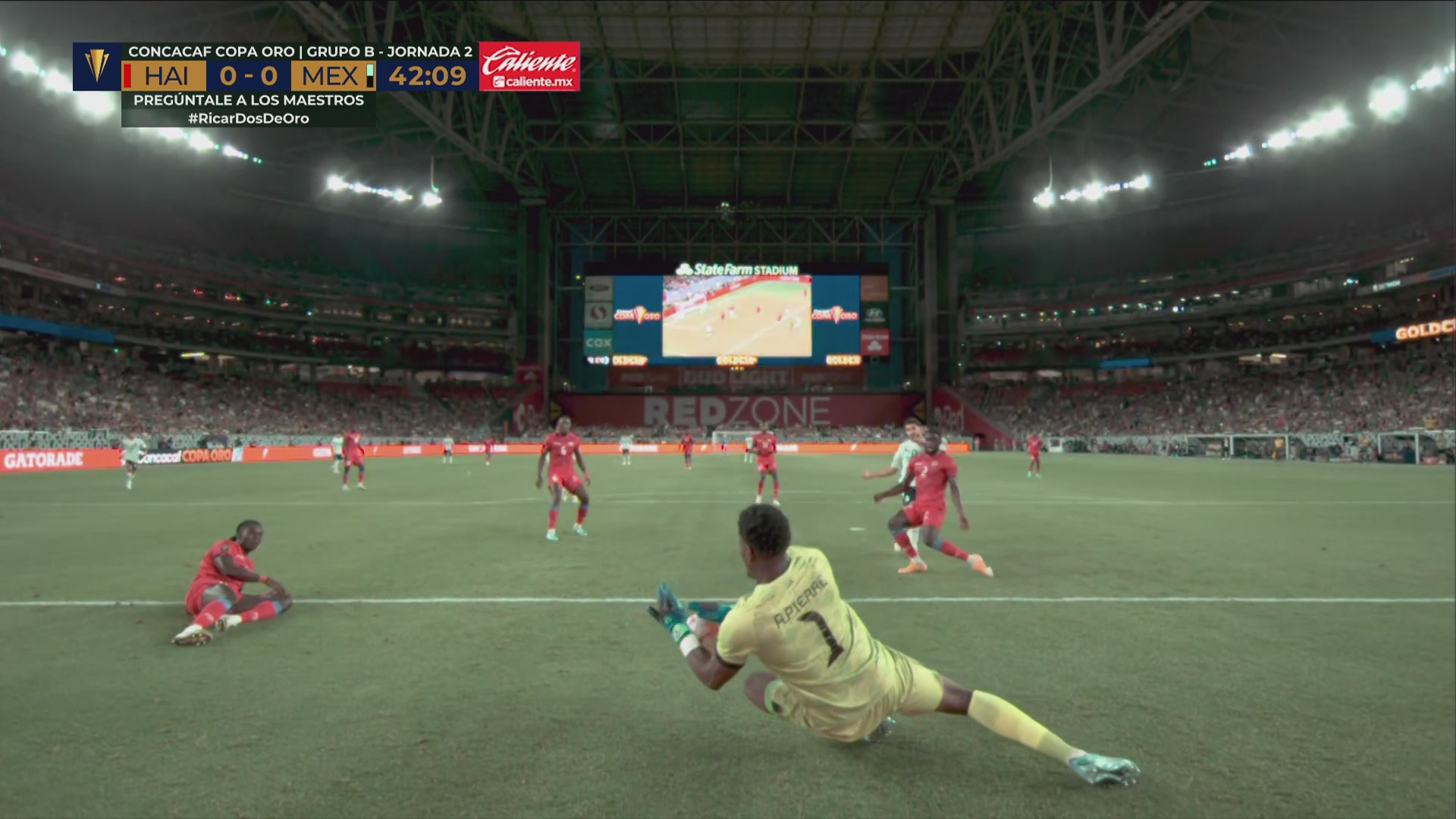 ¡No puede ser! Henry falla la más clara del Tri solo y frente al marco ...