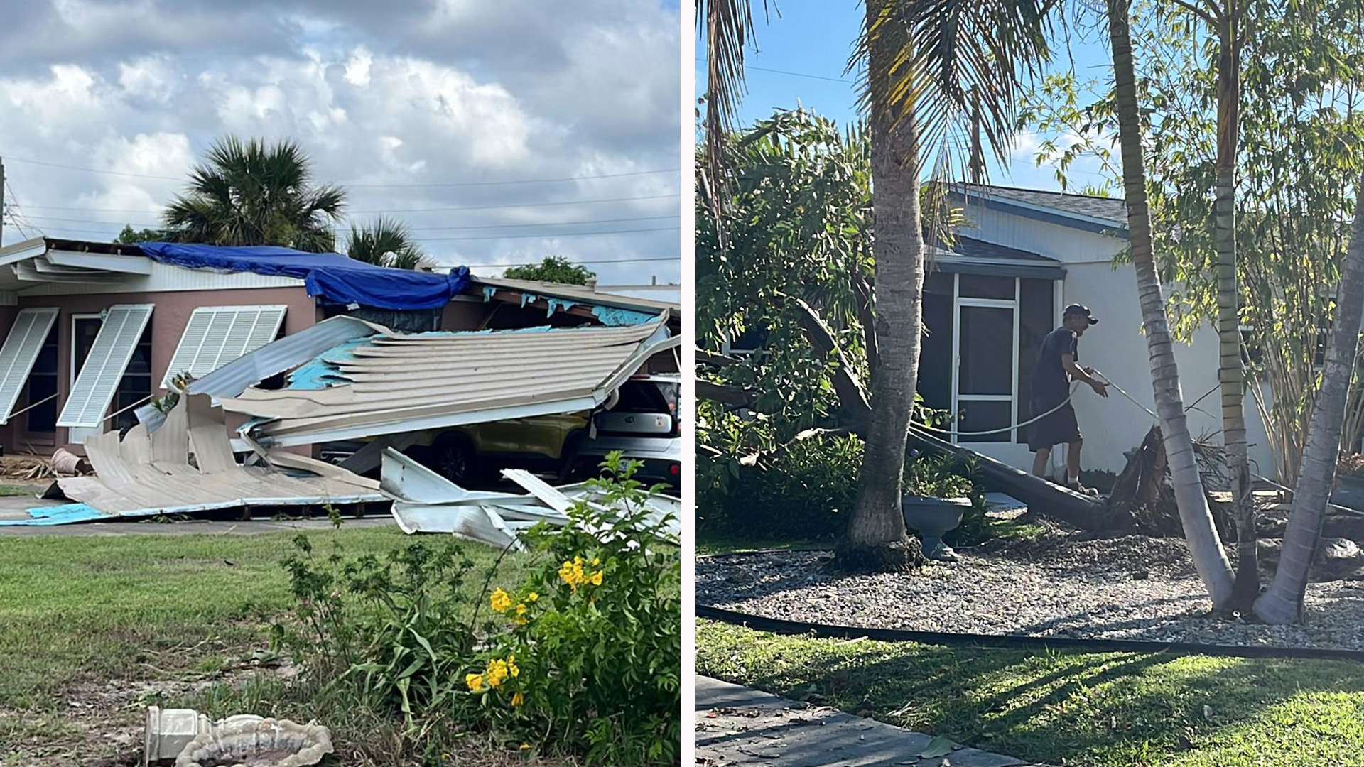 Tornado deja daños en varias casas de South Patrick Shores, en el condado de Brevard | Fotos ...