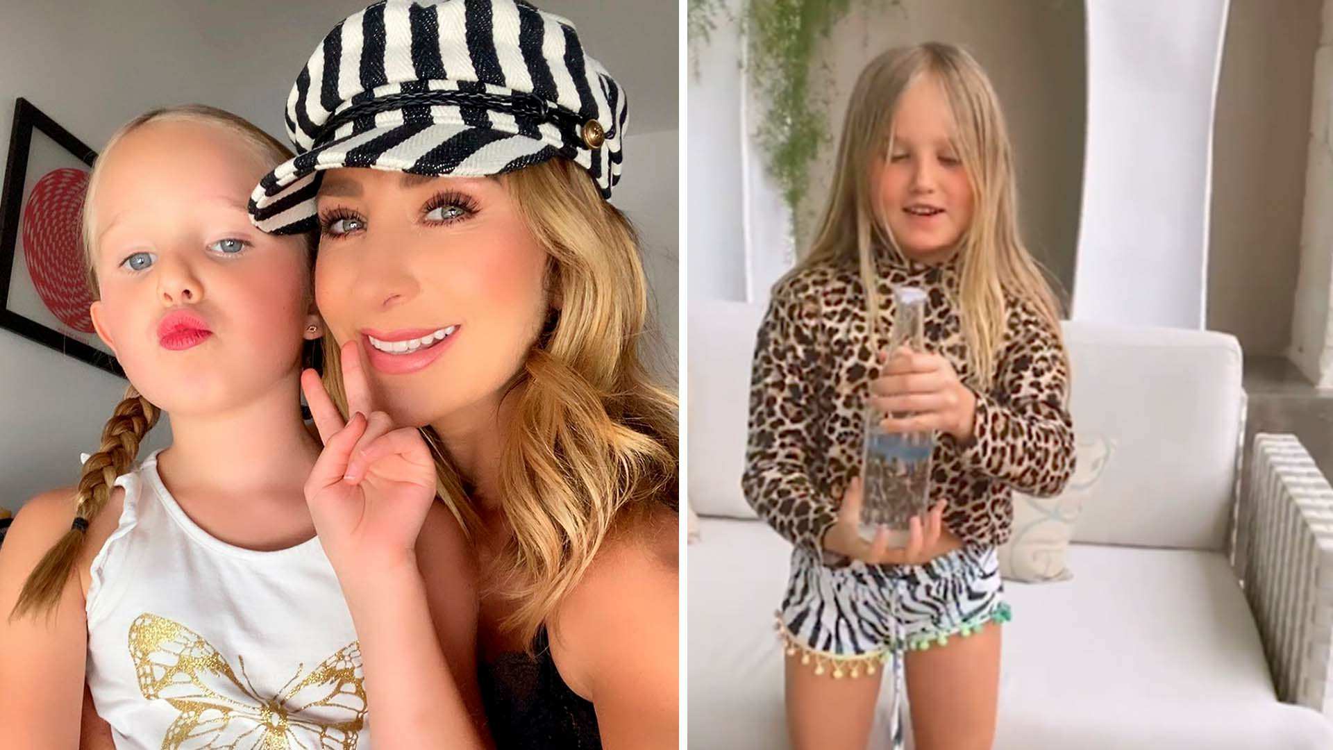 ¡A un lado David Copperfield!: Geraldine Bazán presume que su hija ...