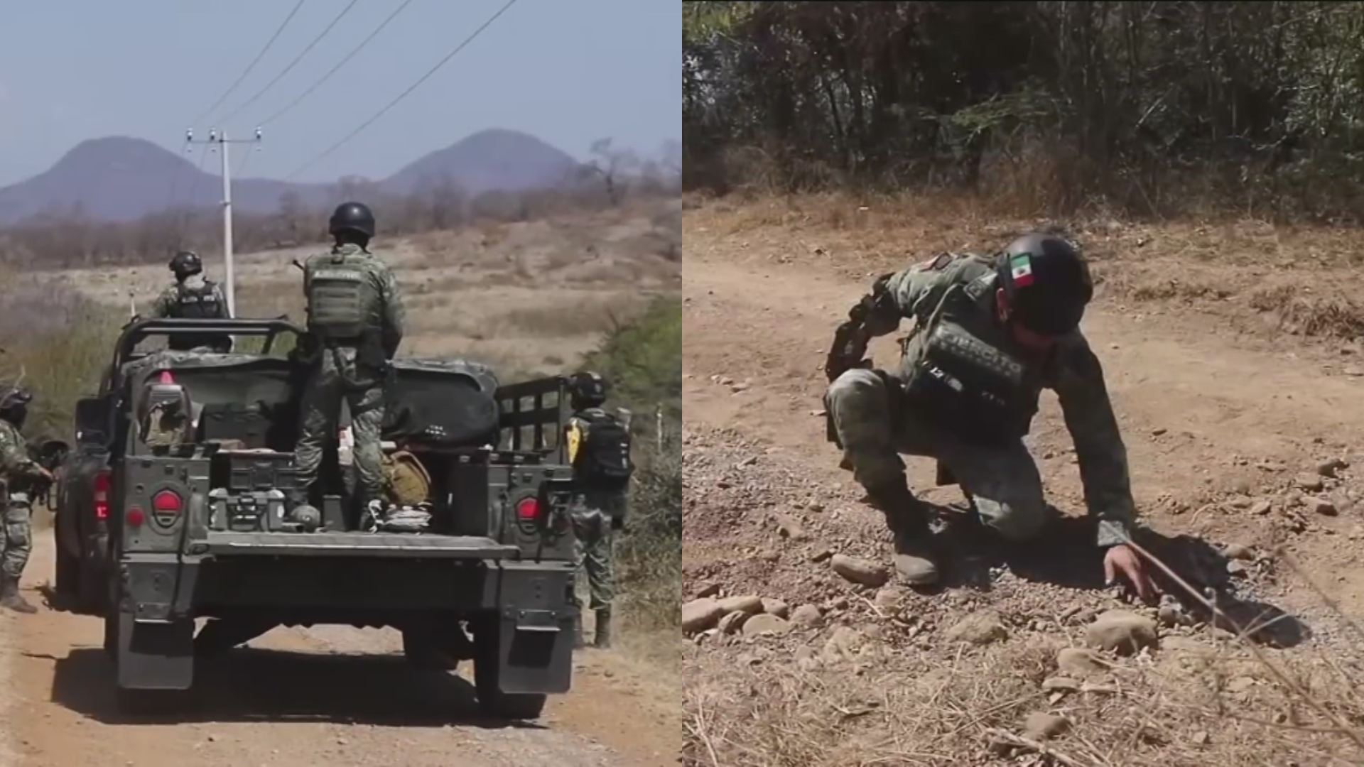 Ejército de México trabaja a toda marcha para desactivar minas ...