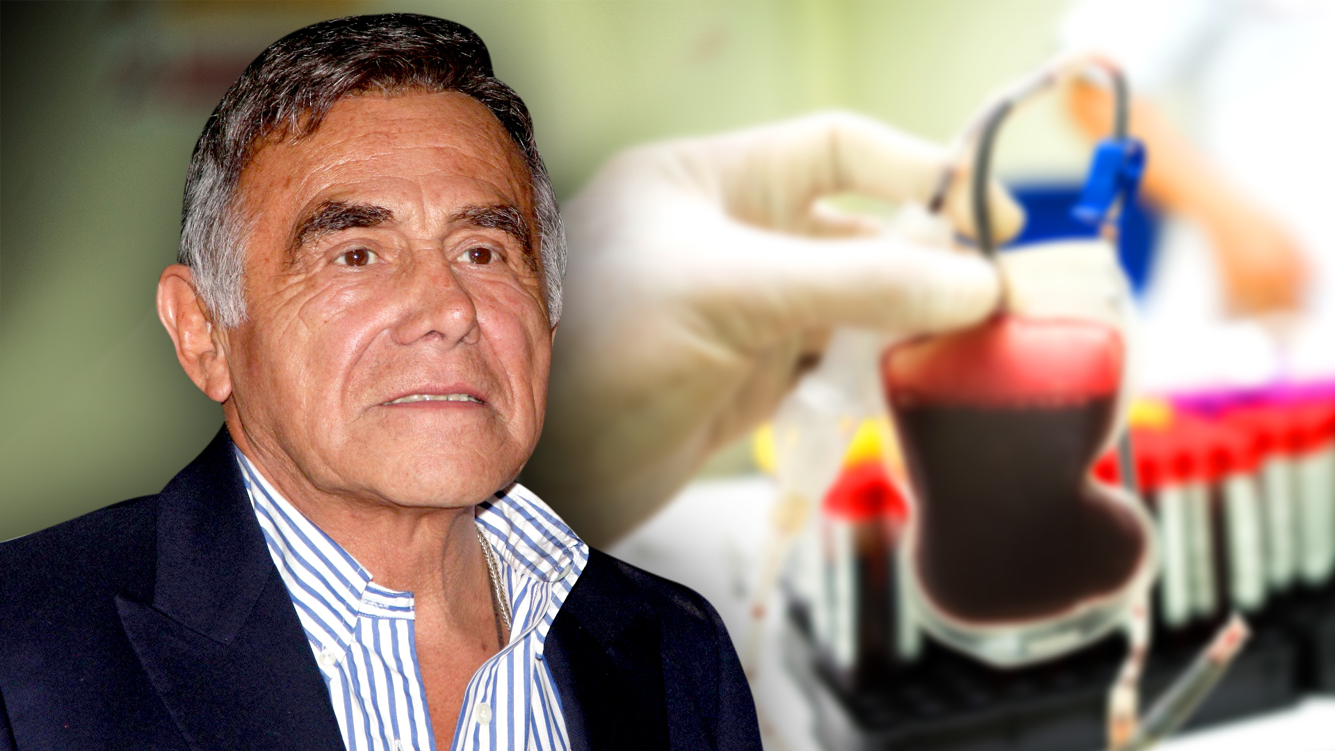 Héctor Suárez recibe transfusiones de sangre antes de que le quiten la ...