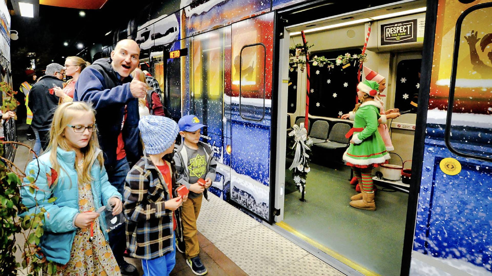 ¿Quieres dar un paseo en tren con Santa Claus? No te pierdas Tren Mesa Santa Express | Fotos ...