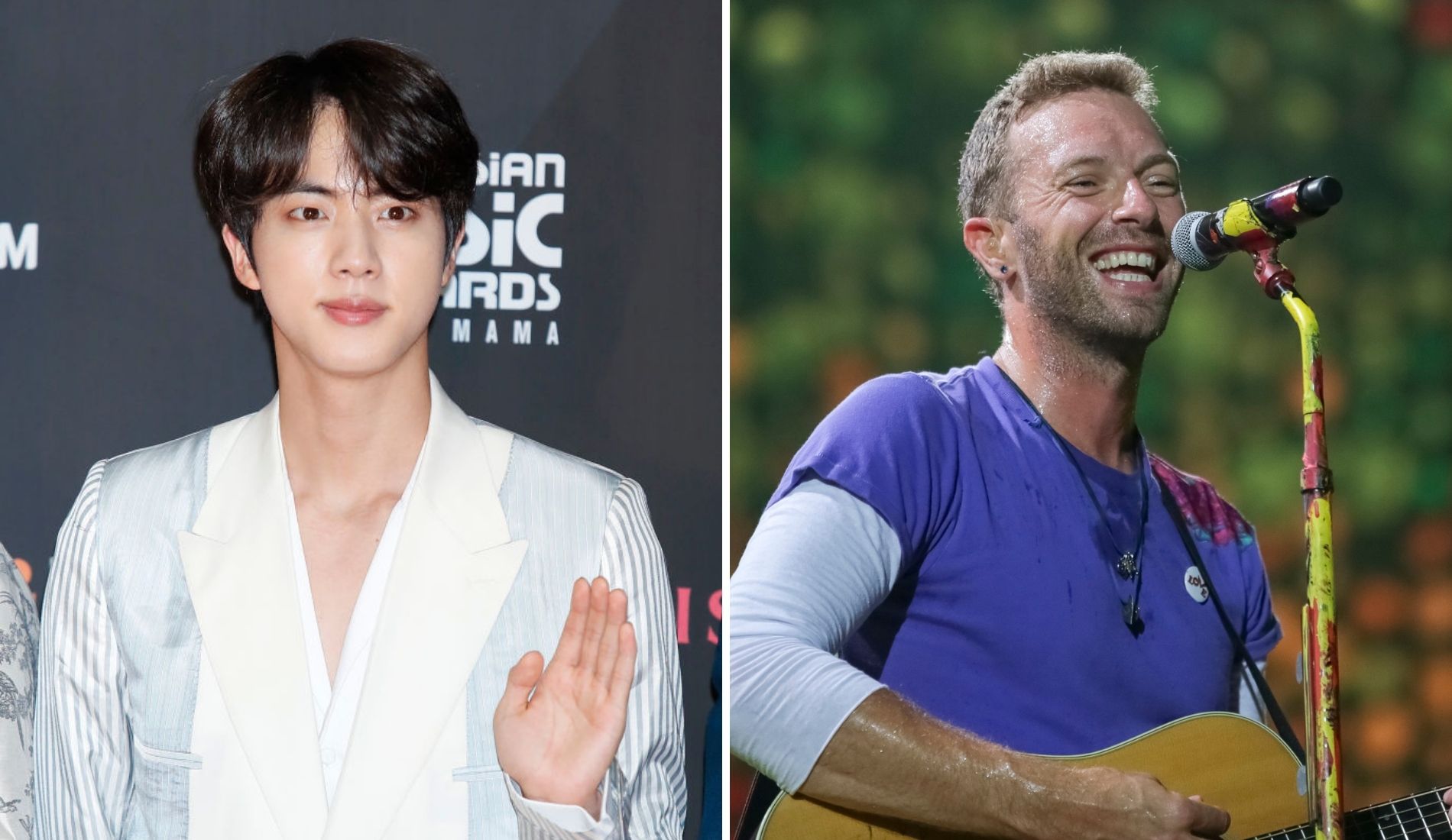 Jin confirmaría la canción de BTS y Coldplay con esta foto: 'un artista ...