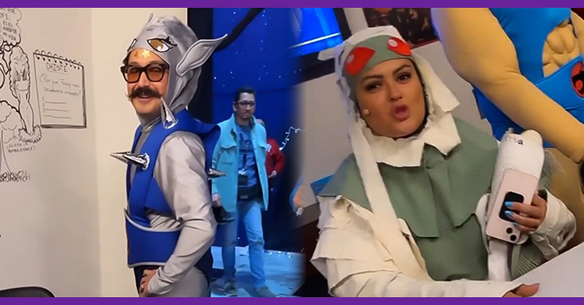 Me Caigo de Risa: Familia disfuncional presume disfraces de ThunderCats | Shows Me caigo de risa ...