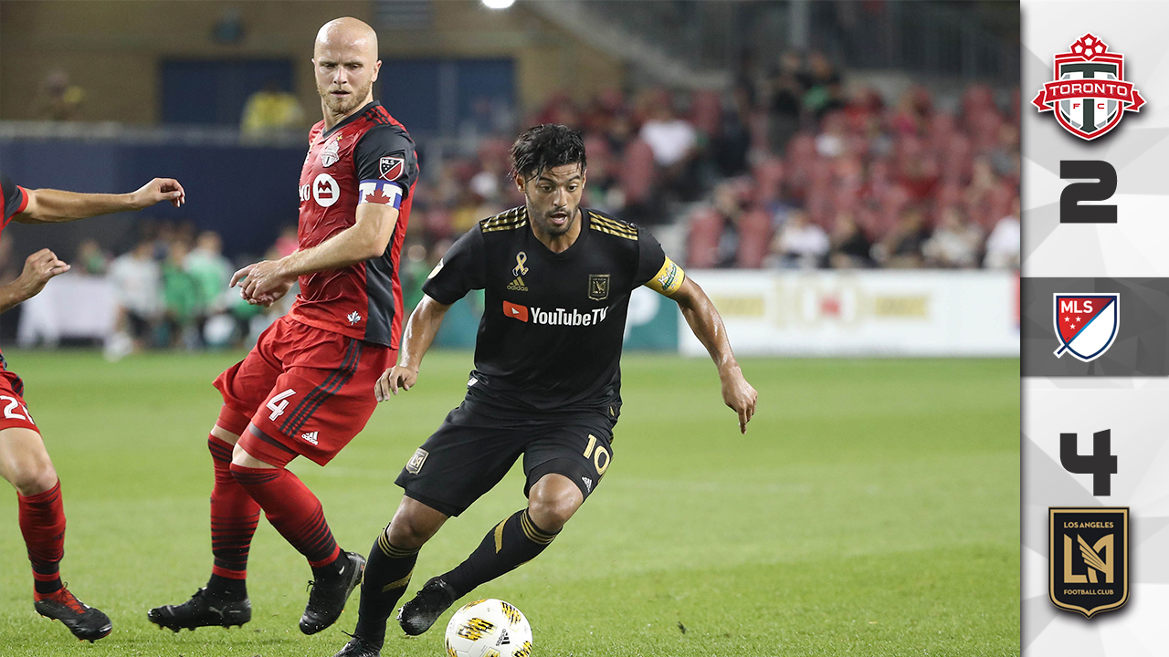 Con golazos de Vela y Rossi, LAFC goleó a Toronto FC a domicilio ...