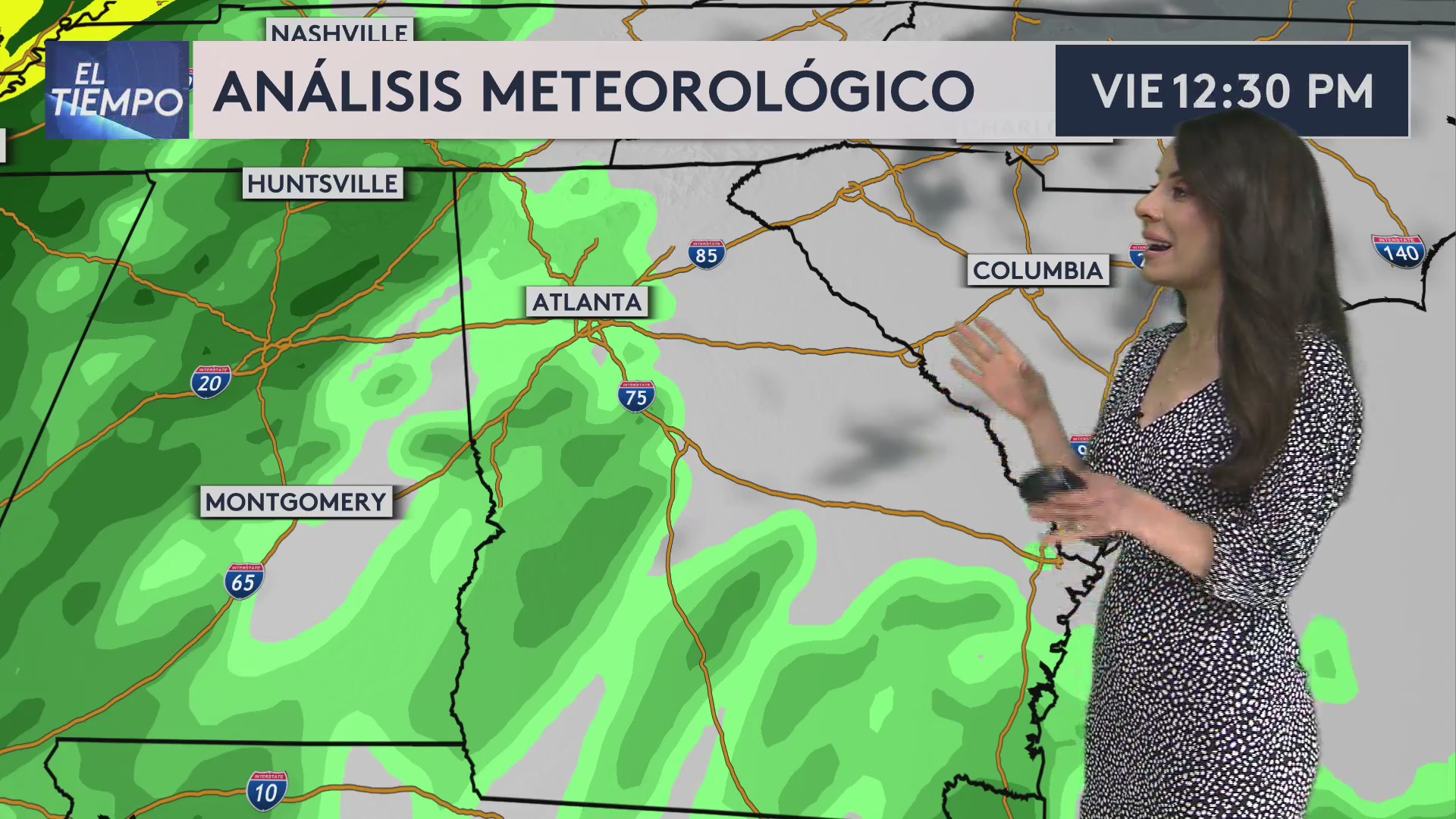 Se espera lluvia para el viernes en la zona Metro Atlanta | Video ...
