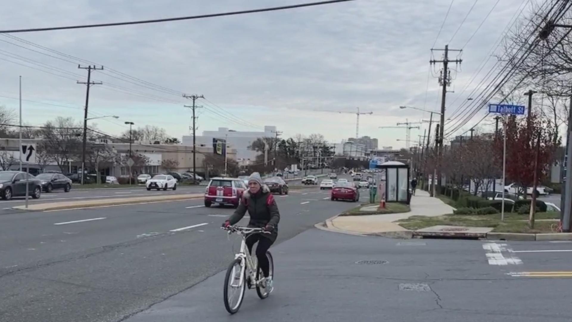 Una intersección vial en Rockville, condado de Montgomery, preocupa a ...