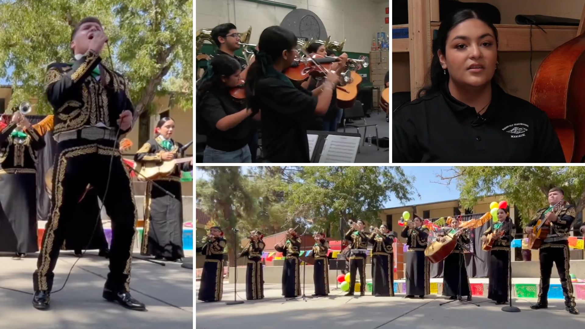 El mariachi de Roosevelt High School está causando sensación por cómo ...