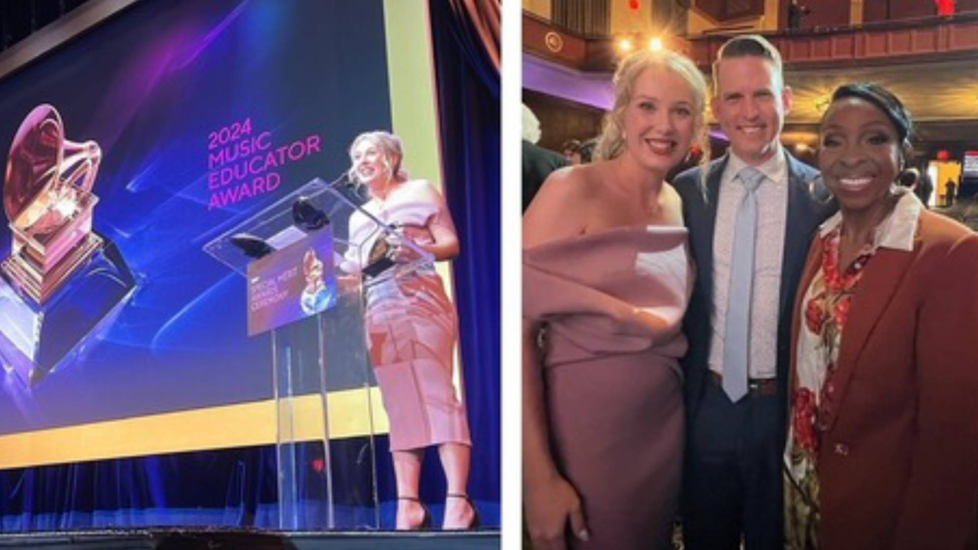 Annie Ray gana Grammy Music Educator 2024 maestra Annandale High School Fairfax | Univision ...