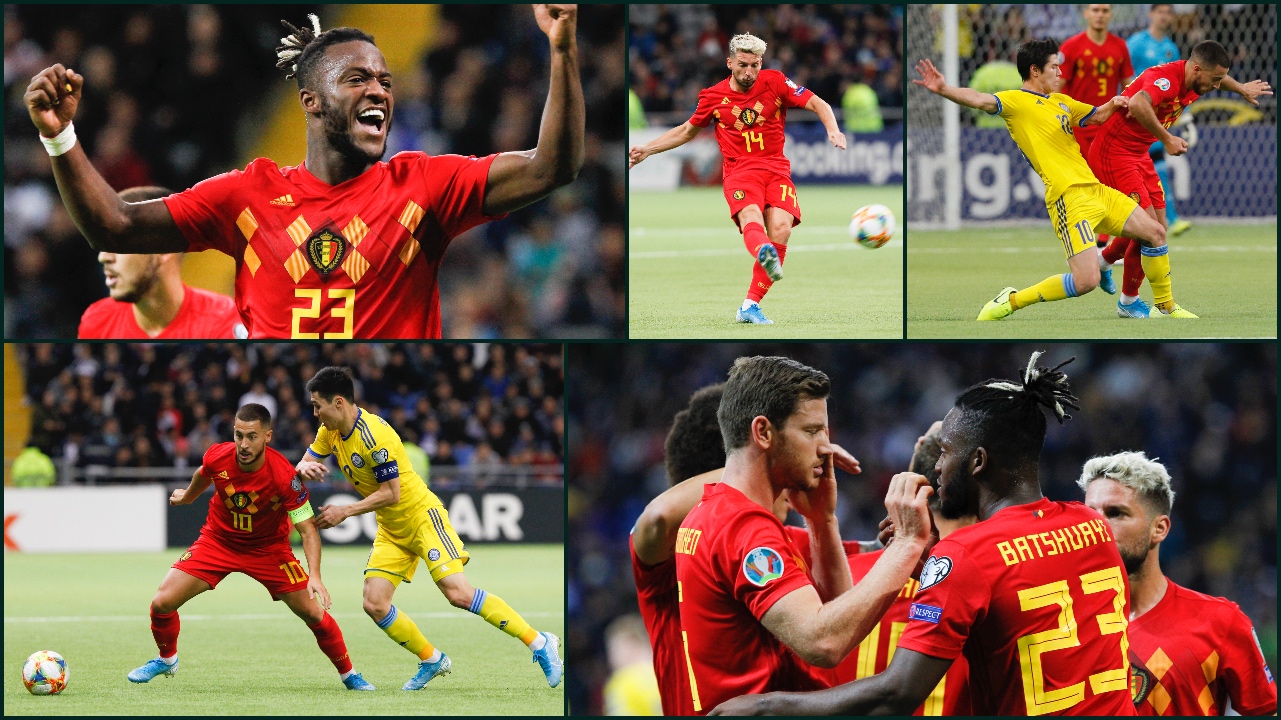 Bélgica es el primer equipo clasificado para la Eurocopa 2020 ...