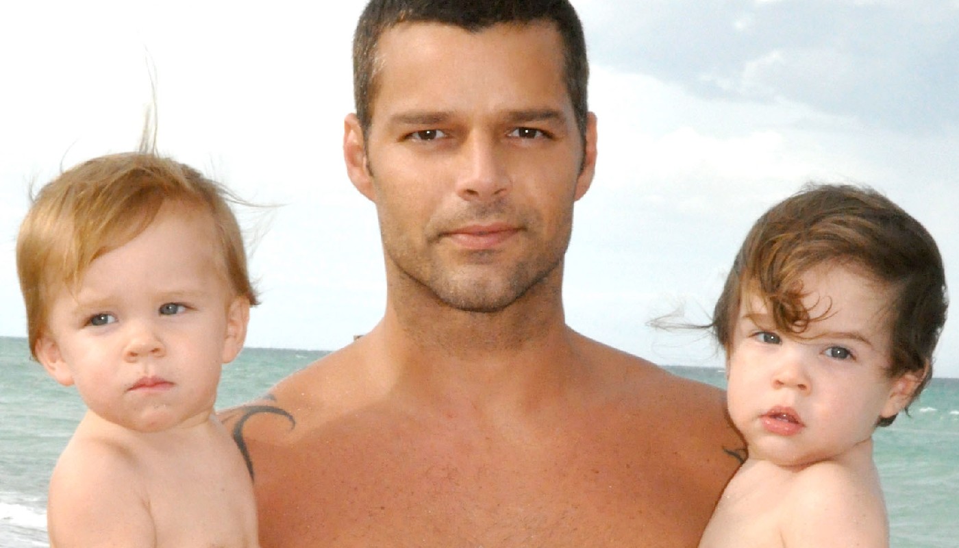 Como estão filhos gêmeos de Ricky Martin | Zappeando Celebs | Zappeando