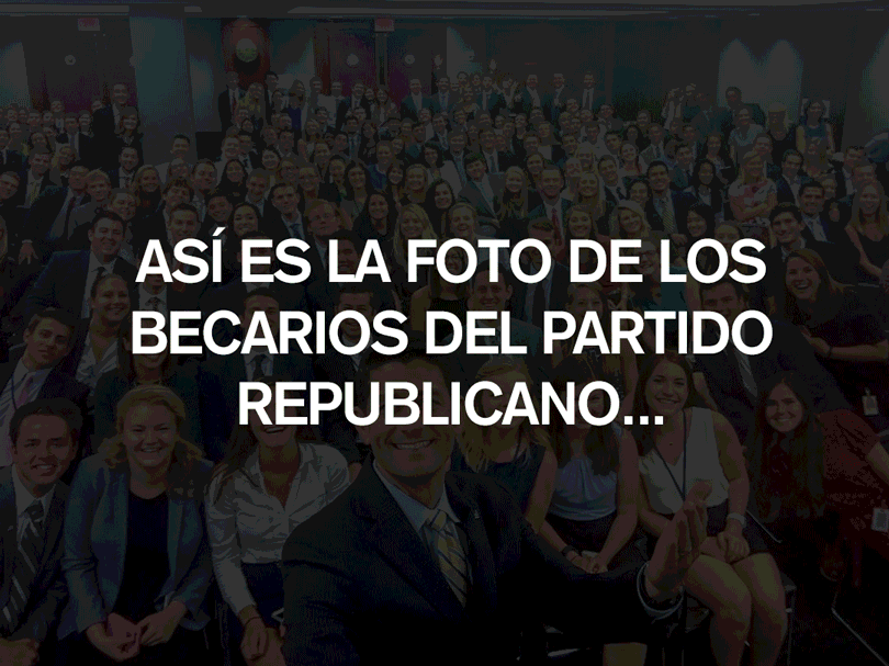 Así sería la foto de familia de los republicanos si representara la ...