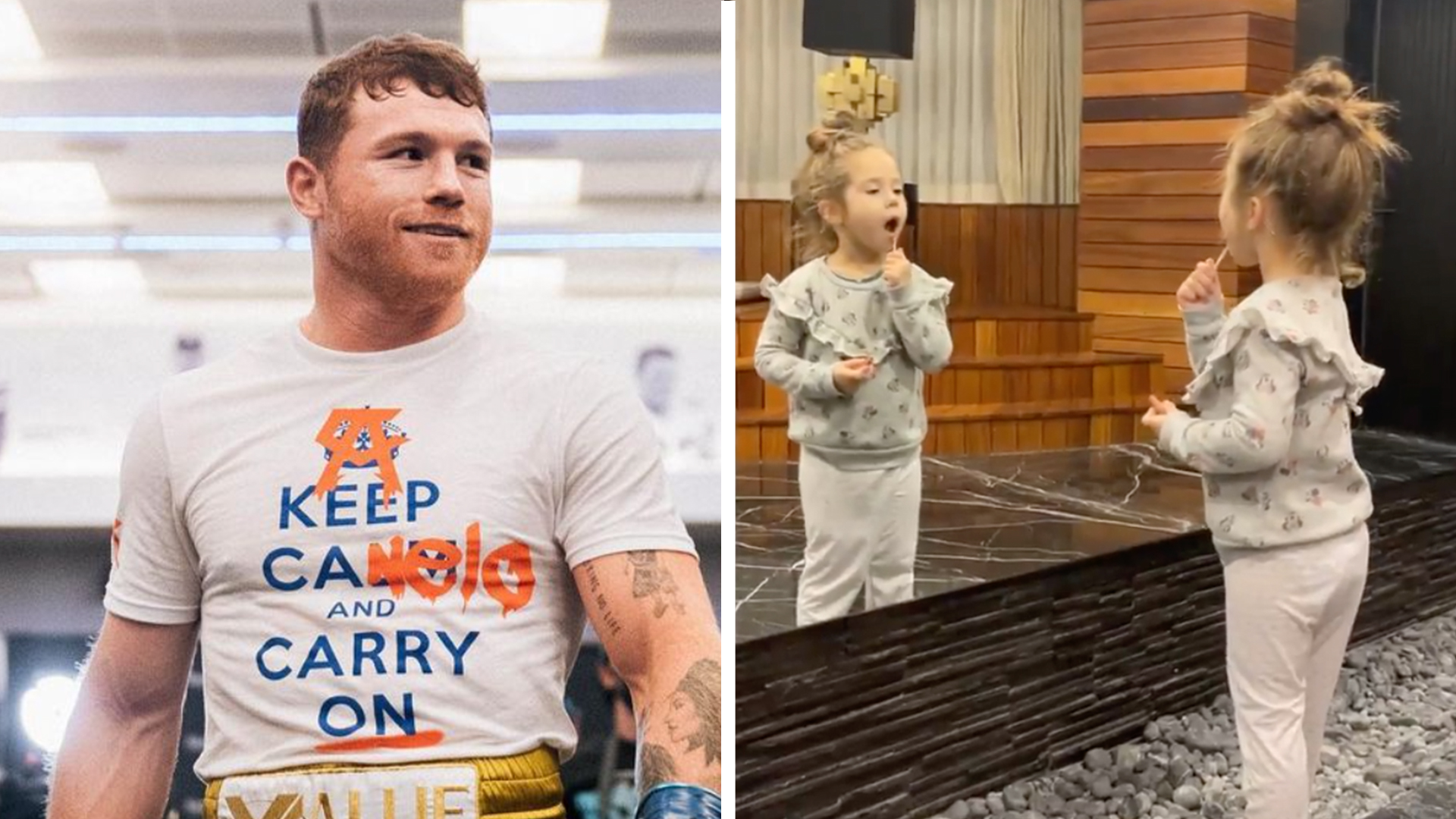 La hija de 'El Canelo' ya es toda una 'fashion girl' y su padre ...