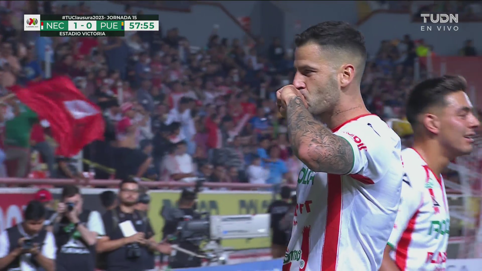 ¡Qué mala pata! Necaxa marca el 1-0 con autogol de Gularte | TUDN Liga ...