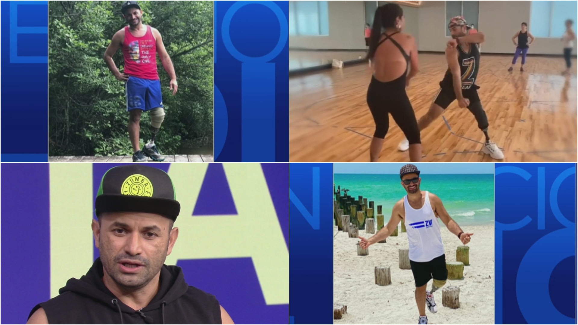 La historia de Samuel Felix, un entrenador de Zumba que perdió una de ...