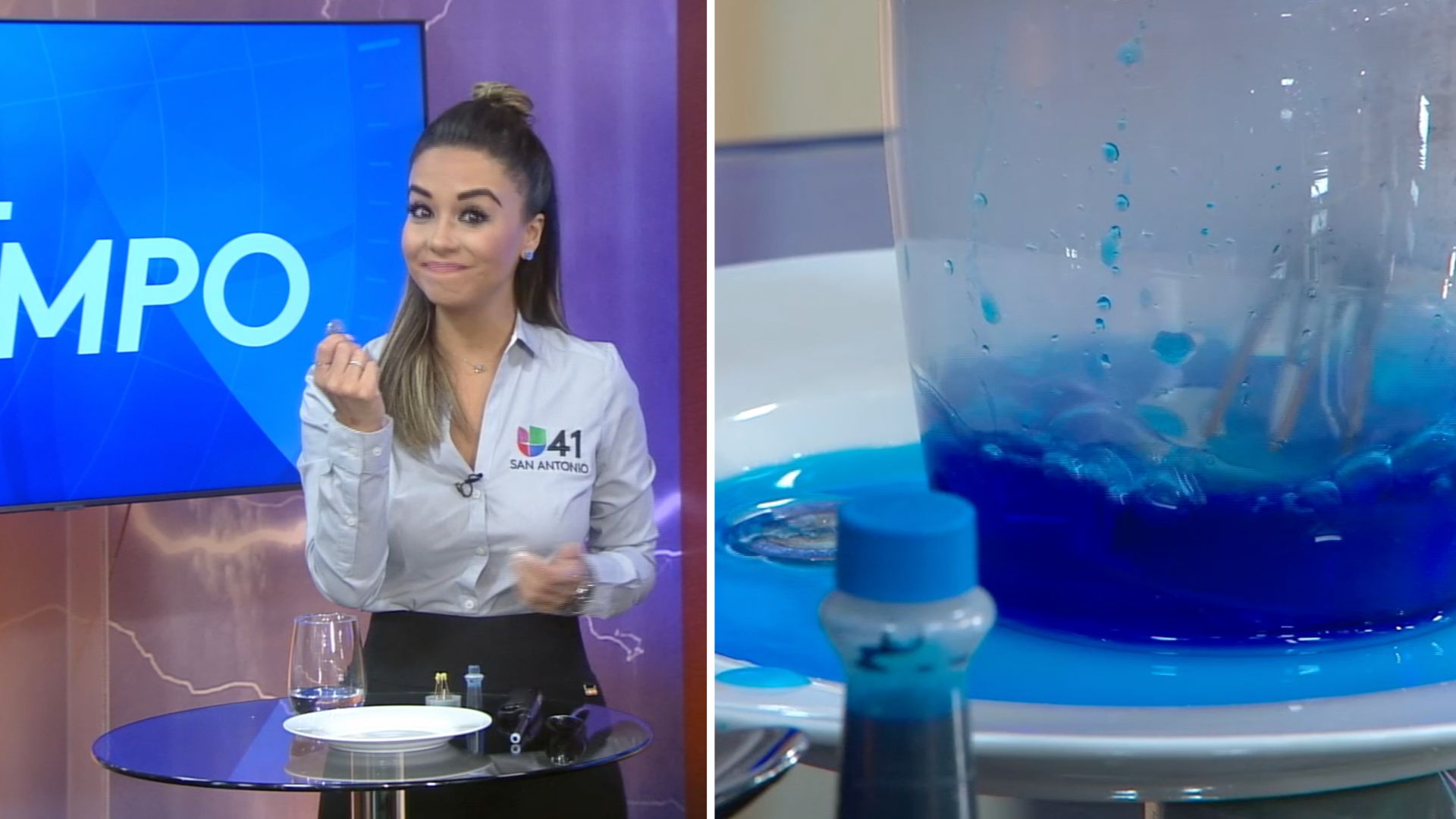 ¡A prueba con Yaya García! Cómo sacar una moneda sumergida en agua sin mojarte los dedos | Video ...