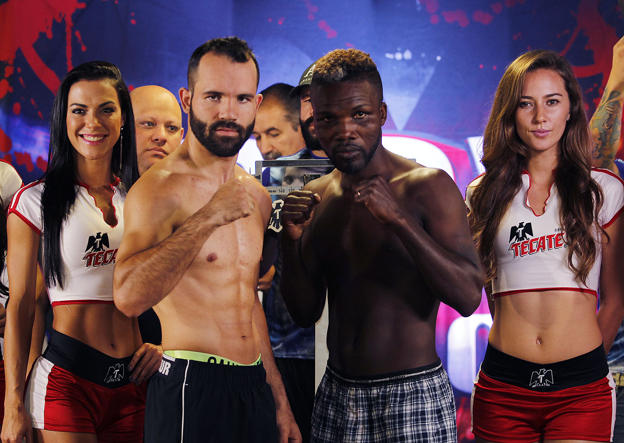 Ramón "Inocente" Álvarez y Ben Tackie en peso | TUDN Boxeo | TUDN