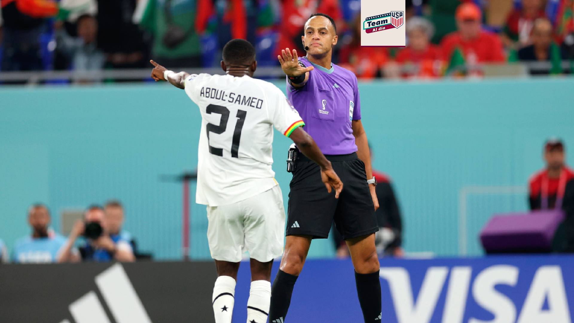 Ismail Elfath está viviendo su sueño como árbitro en Qatar 2022 | TUDN Mundial - Qatar 2022 | TUDN