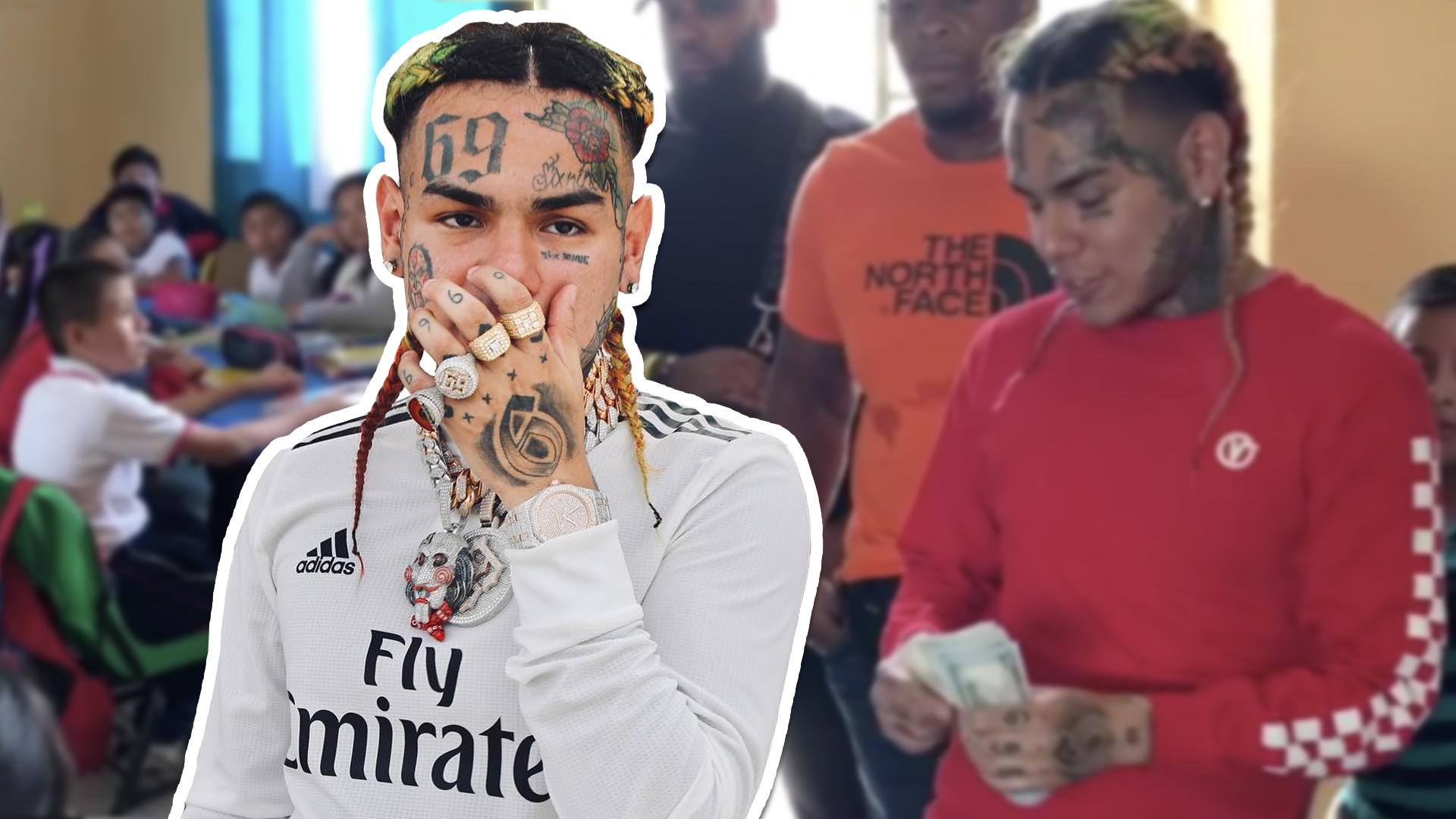 Polémico rapero Tekashi regala dinero en México mientras podría ser ...