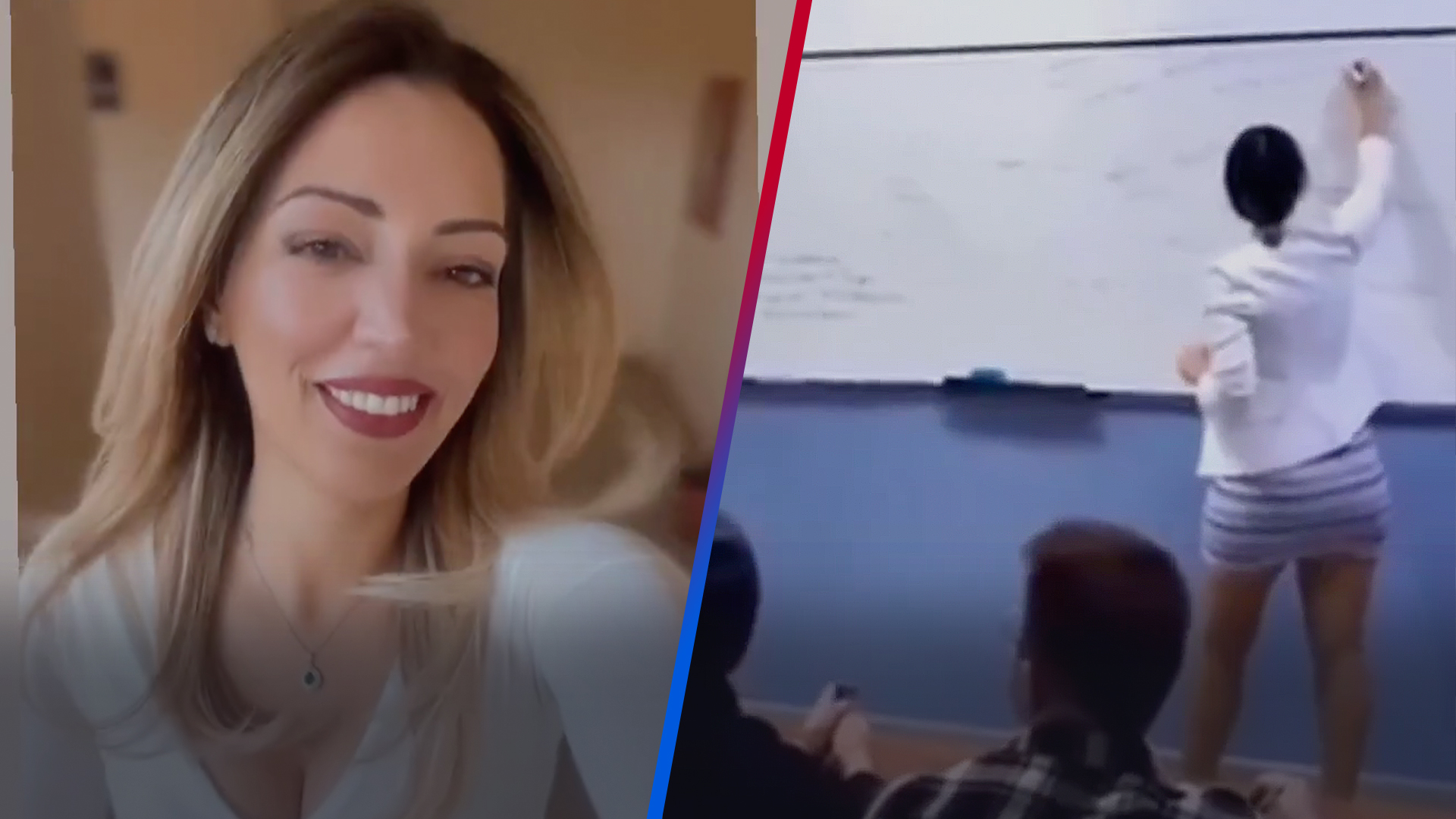 Maestra de química se viraliza en redes sociales por su buen parecer y le piden que abra cuenta ...