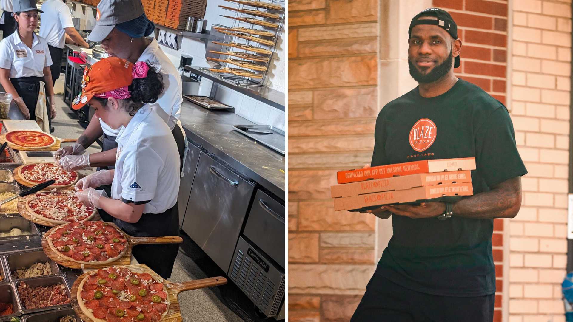 Sede de Blaze Pizza de LeBron James se muda de California a Atlanta ...