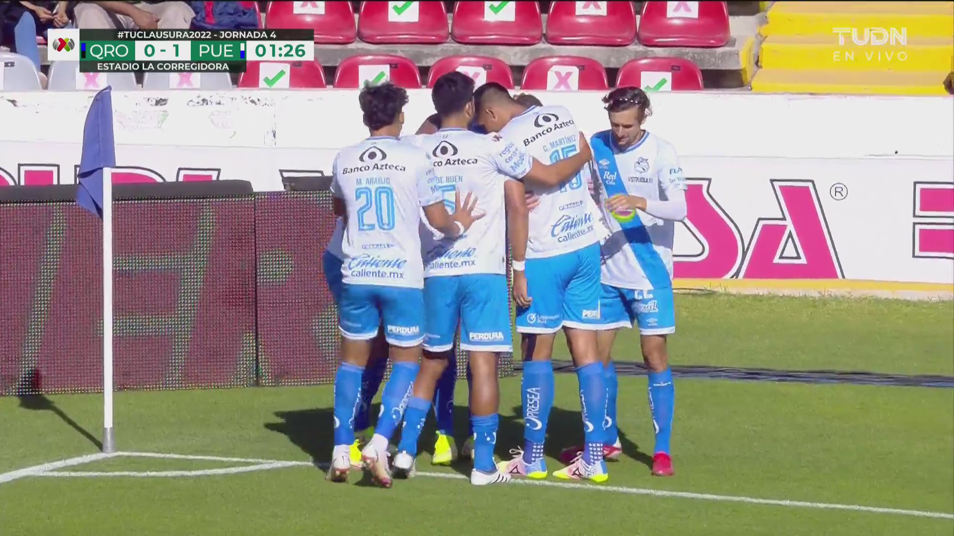 ¡Puebla madruga! Lucas Jaques marca el 0-1 sobre Querétaro | Deportes ...