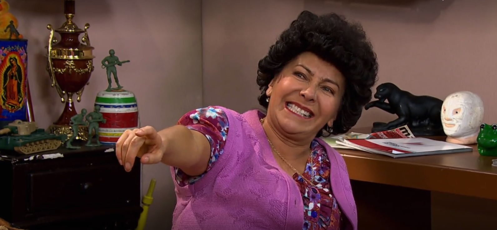 Así ha sido el paso de Doña Lucha por la televisión | Shows Canal 5 ...