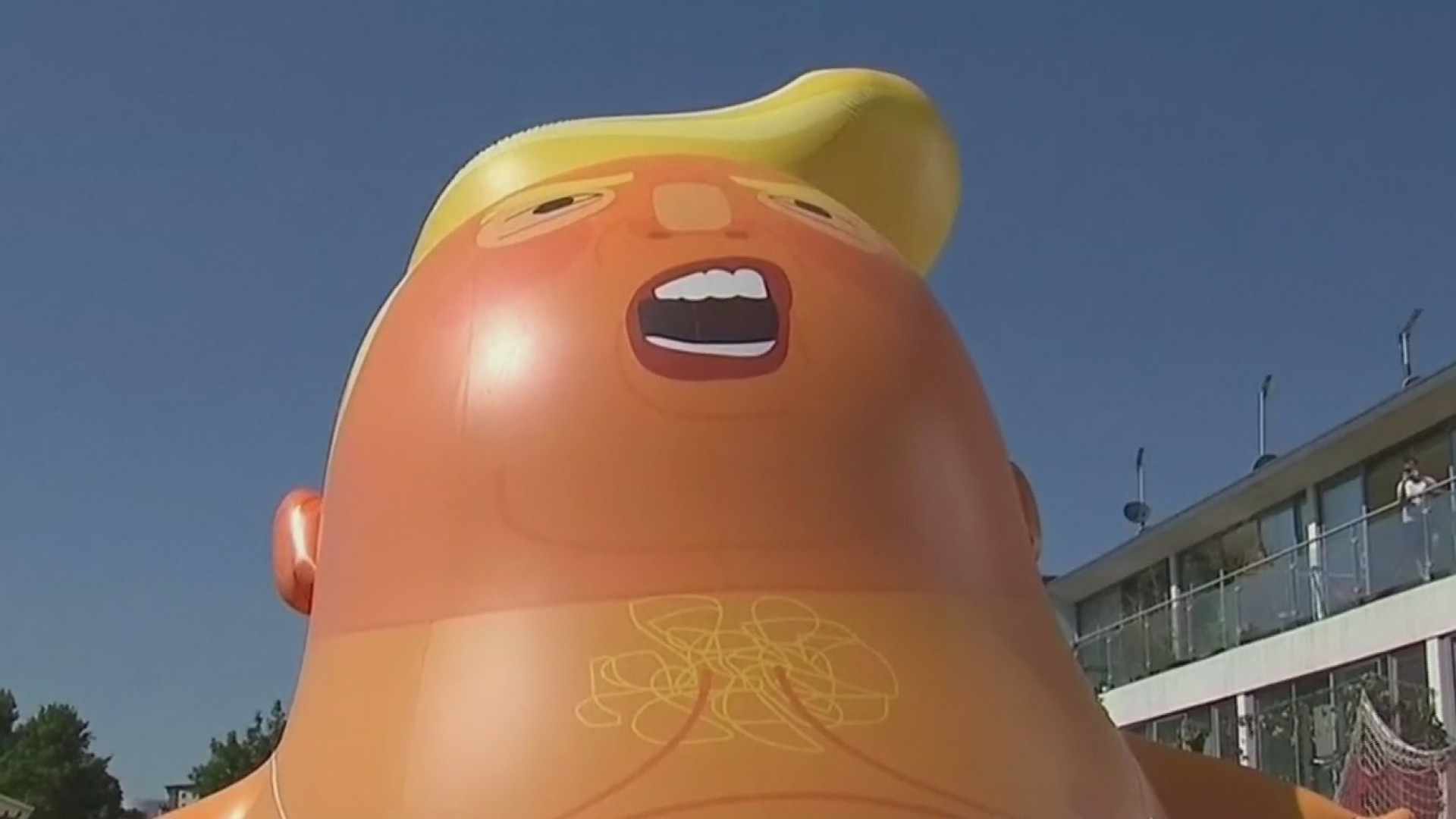 'Trump Baby', el muñeco gigante que sobrevolará Londres durante la ...