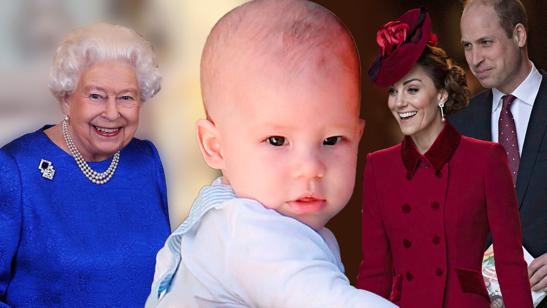 Con globos y cariñosos mensajes de la familia real, Archie comienza el ...