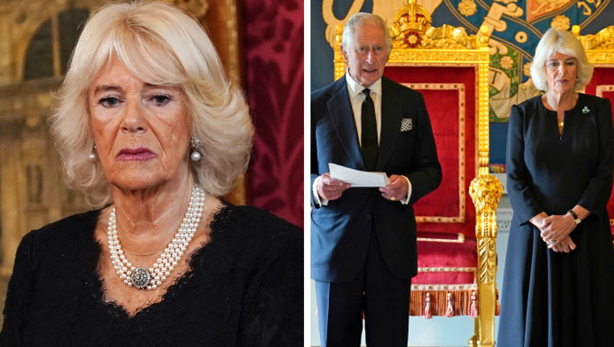 Camilla cumple con sus deberes de reina consorte a pesar de la fractura ...