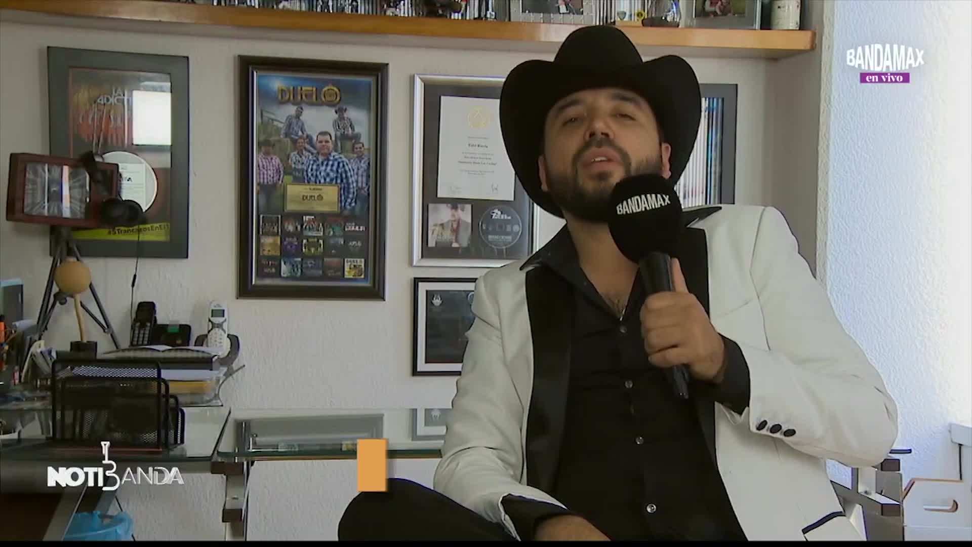 Fidel Rueda alista un disco de duetos con colegas del regional mexicano | Shows Notibanda | Bandamax