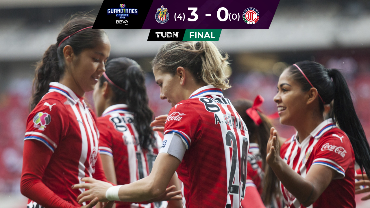 Chivas Femenil completa la obra ante Toluca | TUDN Liga MX Femenil | TUDN