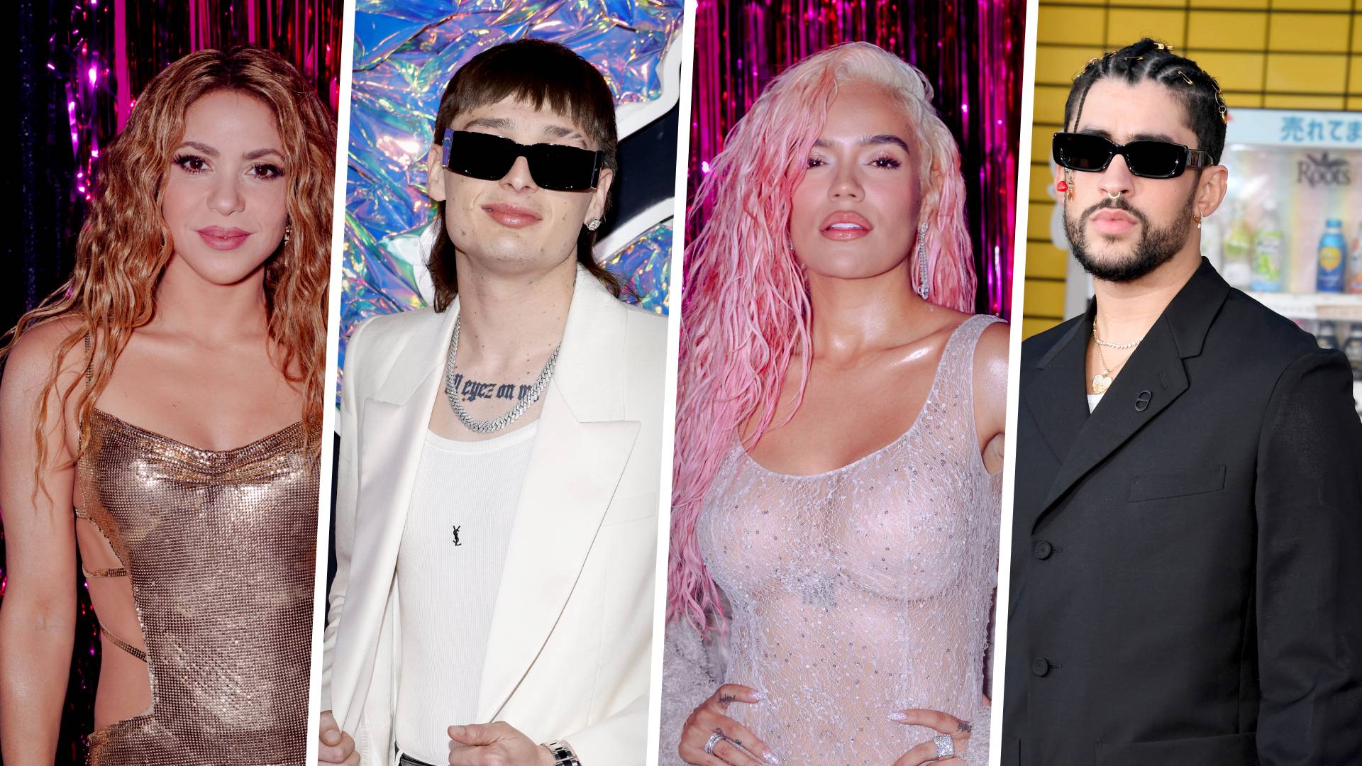 Latin GRAMMY 2023: Shakira, Peso Pluma, Karol G, Bad Bunny y más ...