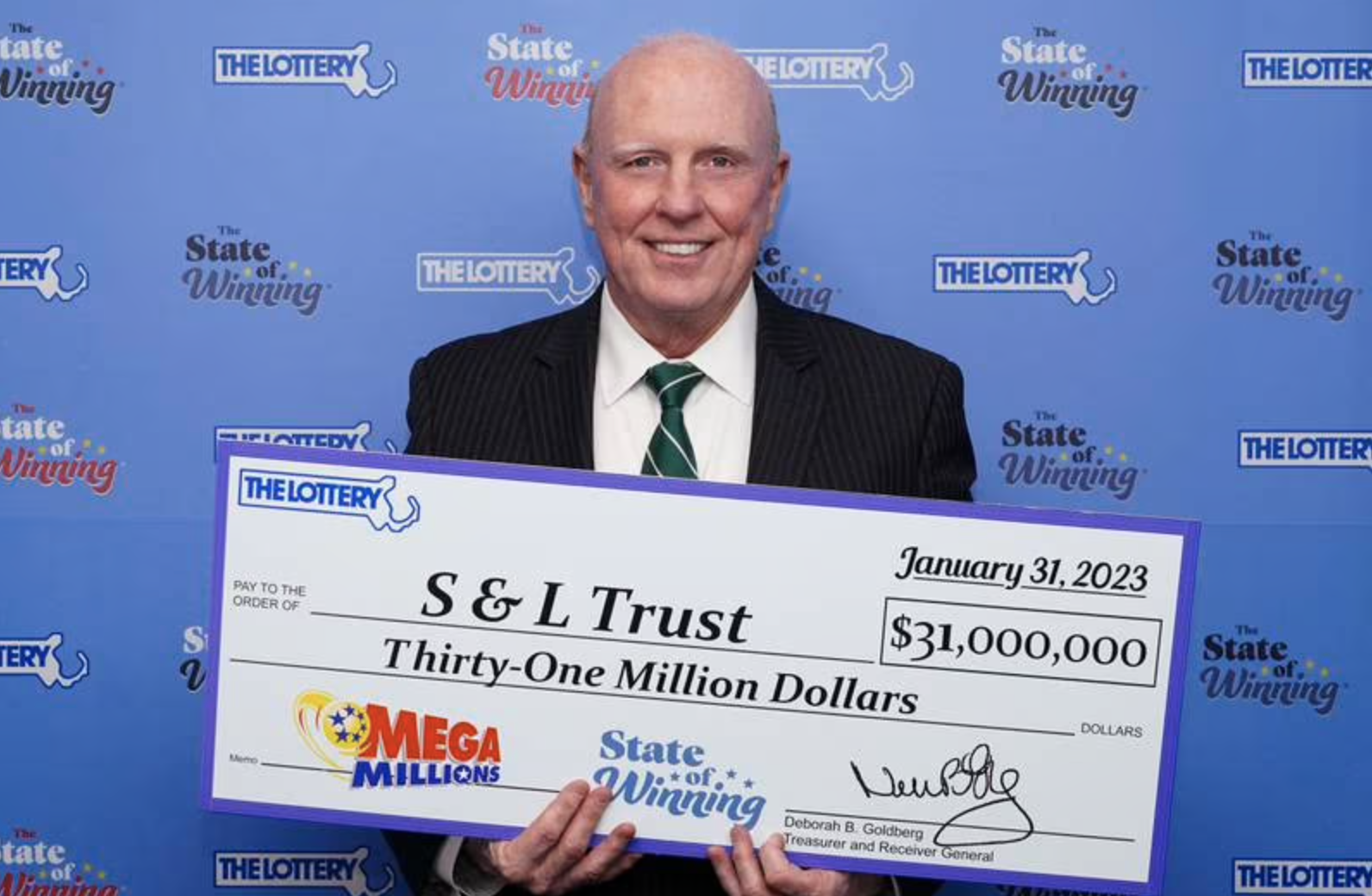 quien gano los 31 millones de dólares de la lotería en Boston ...