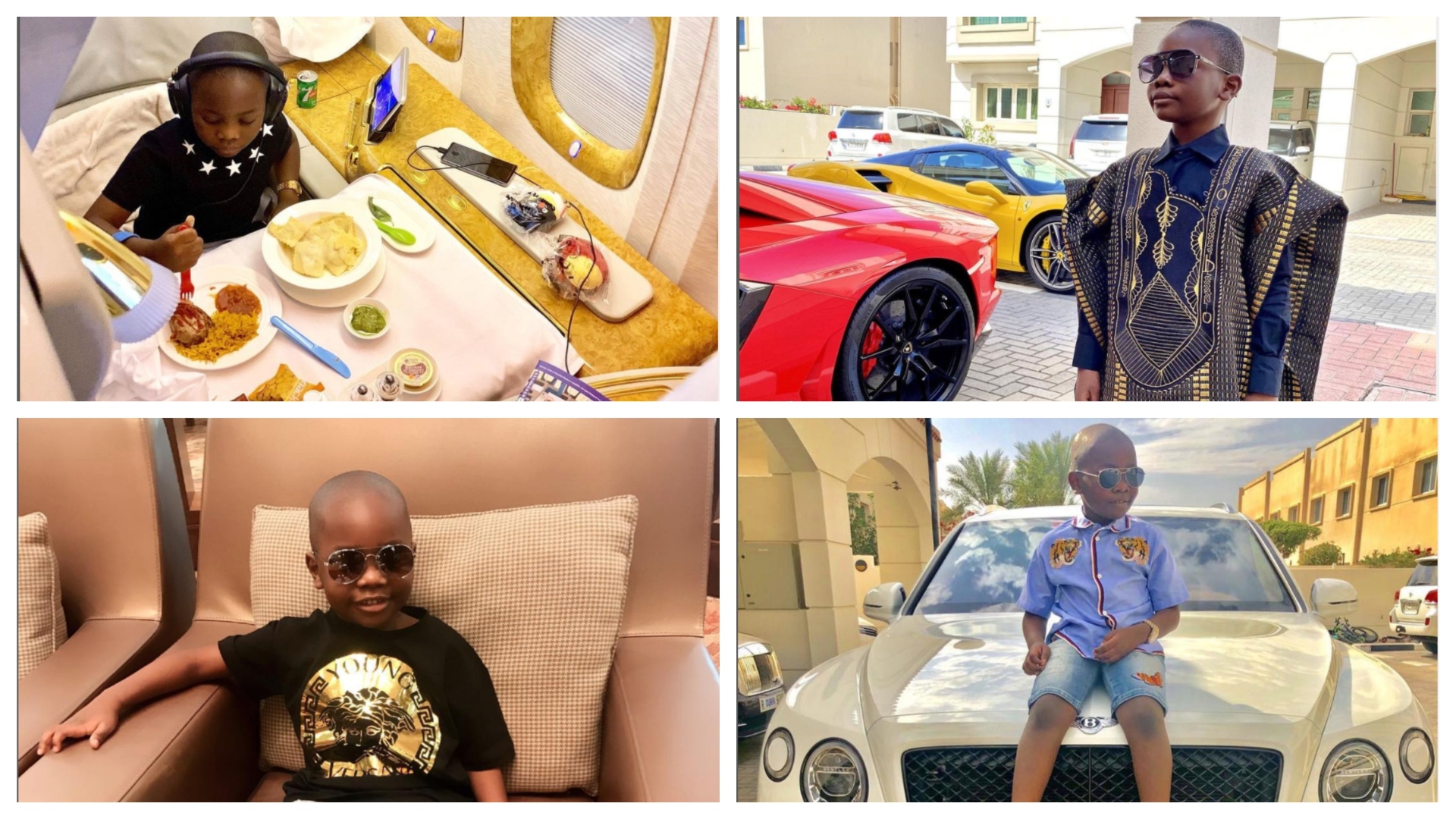 Mompha Junior, un niño multimillonario dueño de una mansión y ...