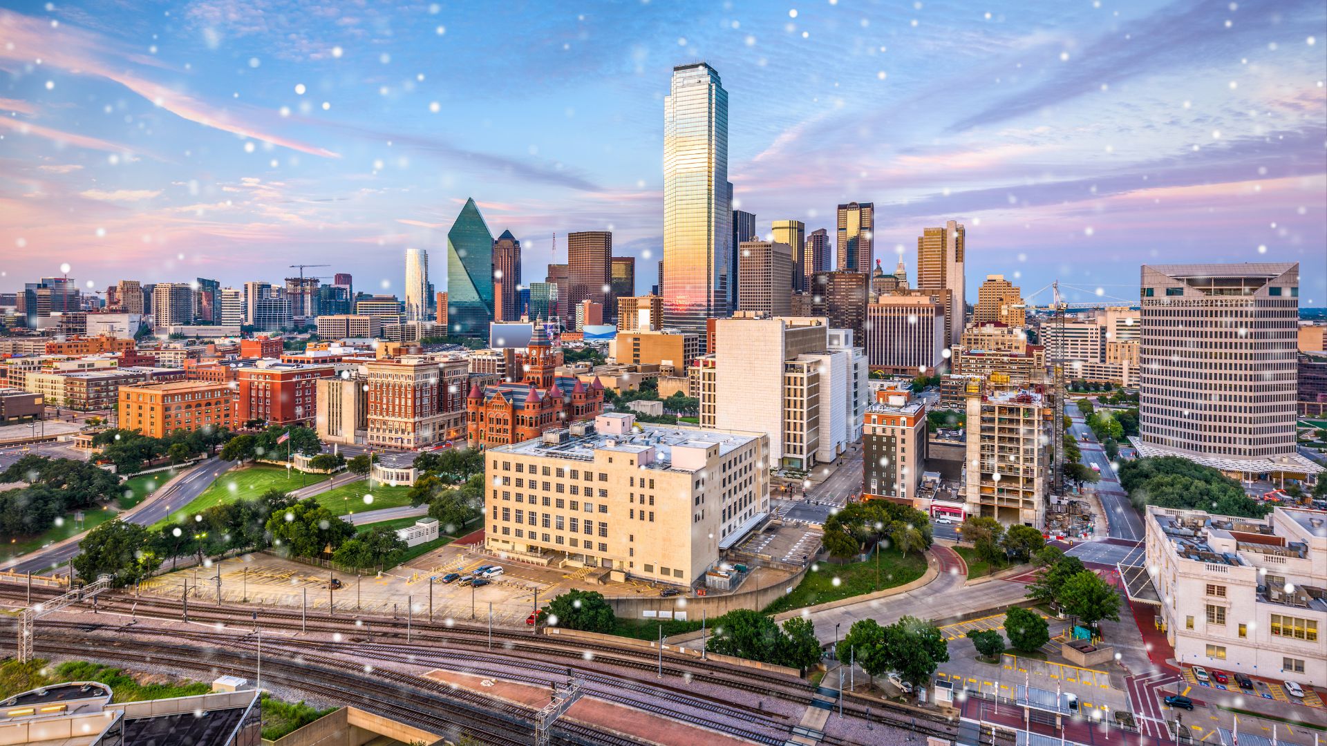 Copos de nieve en el norte de Texas: el efecto lago y la sorpresa ...