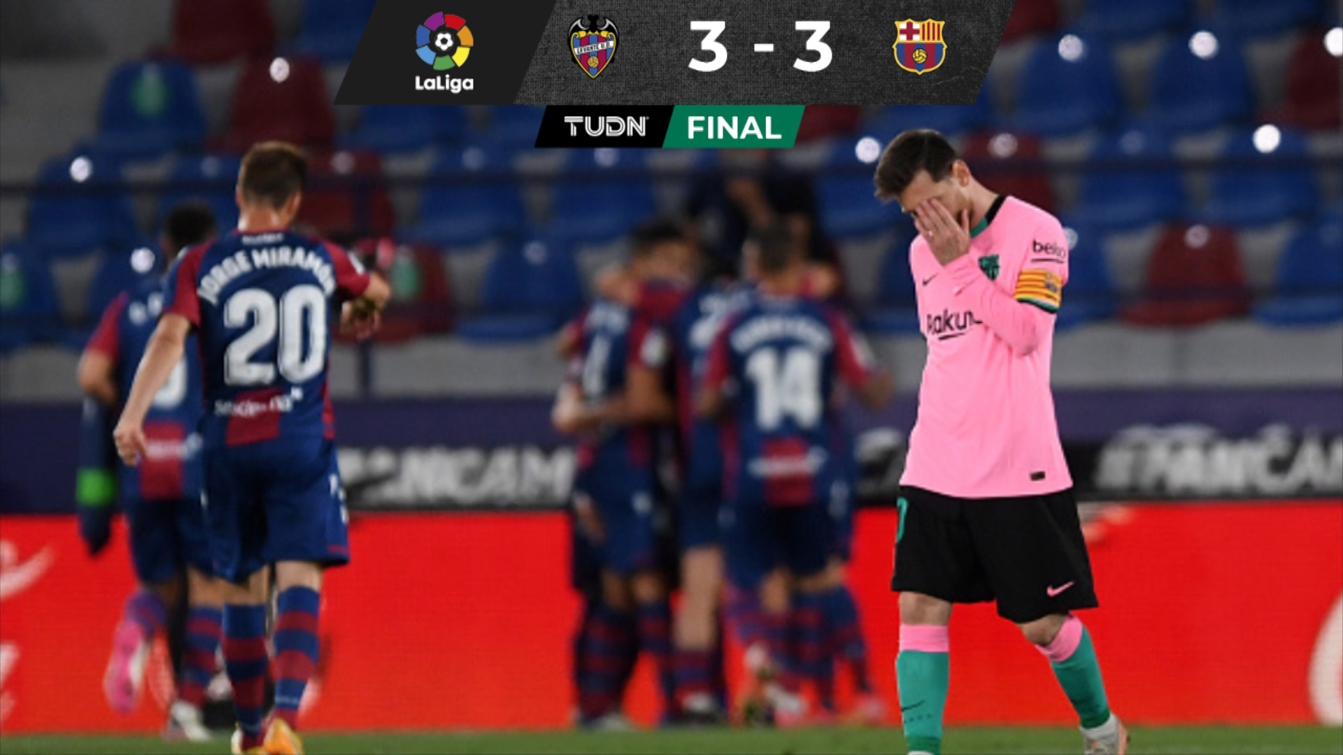 Levante 3-3 Barcelona: Resultado, goles y resumen | Deportes La Liga ...
