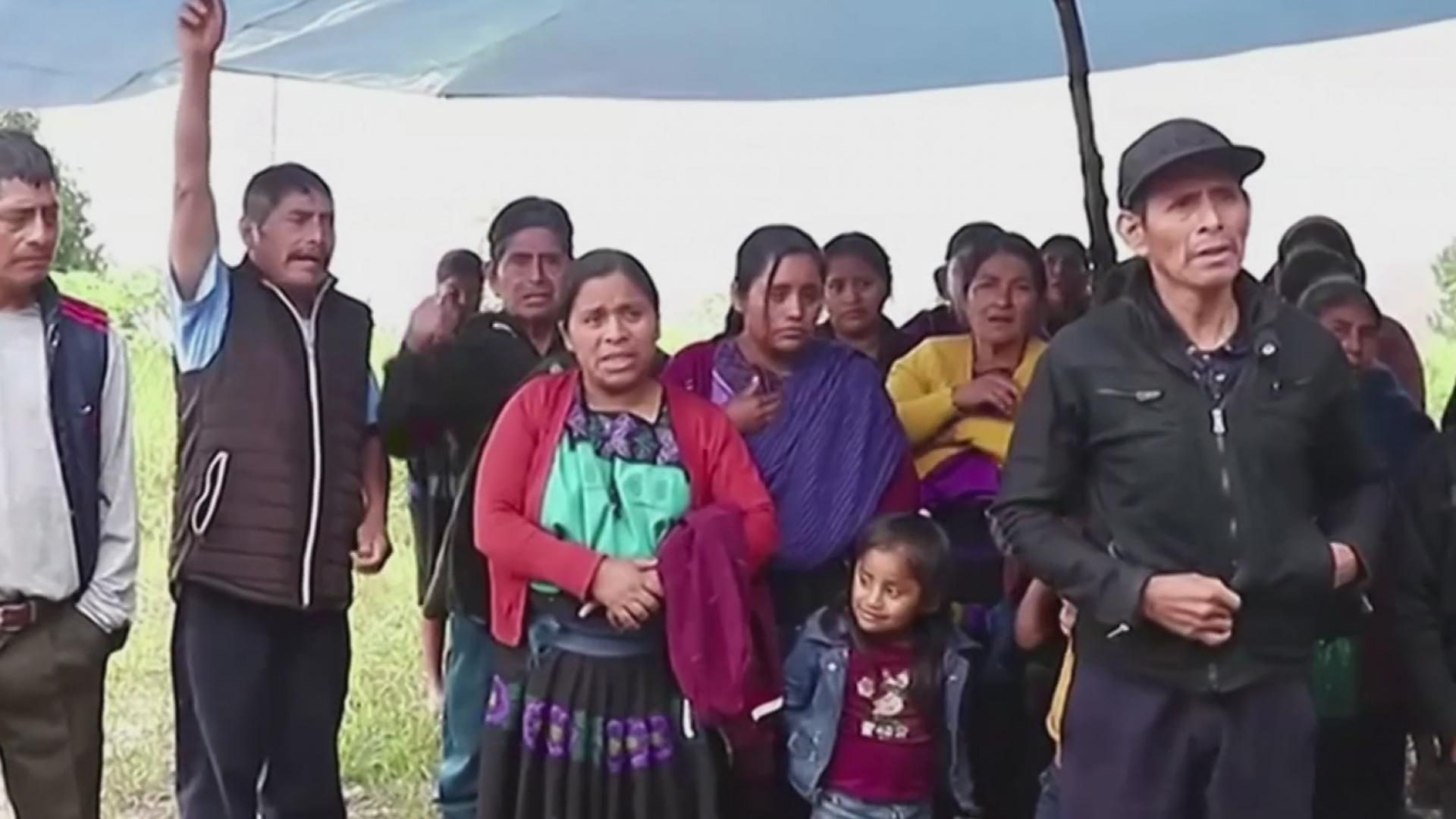 Indígenas están siendo desplazados por el conflicto de tierras en ...
