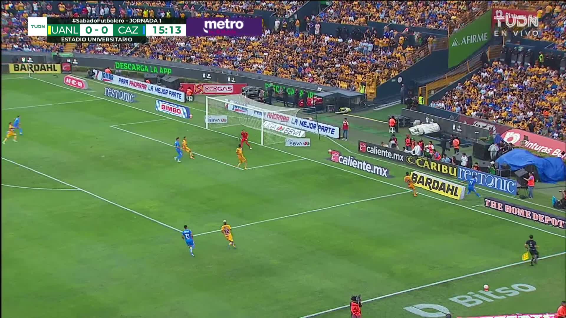 ¡GOL! anota para Cruz Azul. Rafael Baca | Deportes Liga MX | TUDN Univision