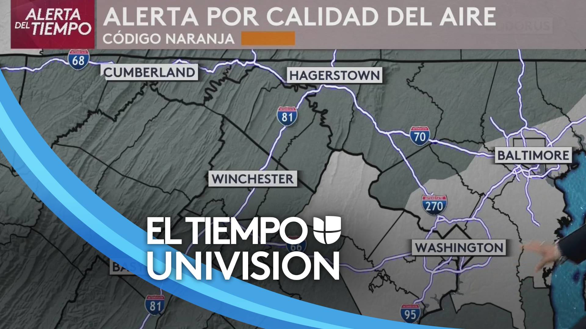 Alerta por calidad del aire de Código Naranja en la región de ...
