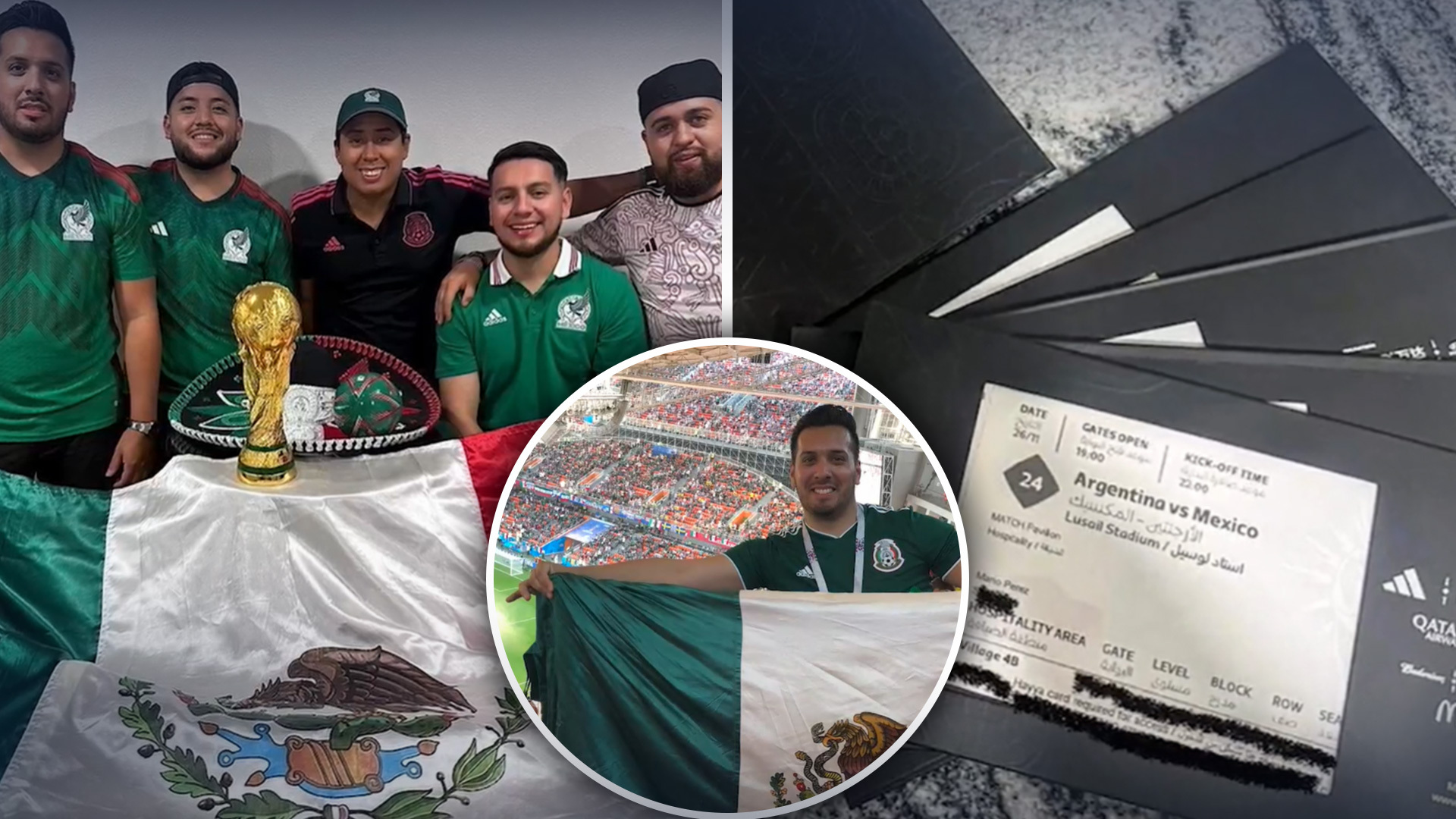 El Mundial de fútbol en Qatar es el objetivo de cinco amigos mexicanos ...