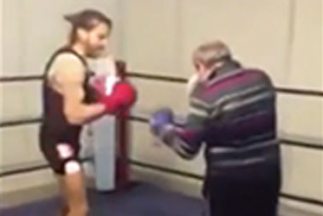 WATCH: Old man humiliates young MMA fighter | Univision 14 San ...