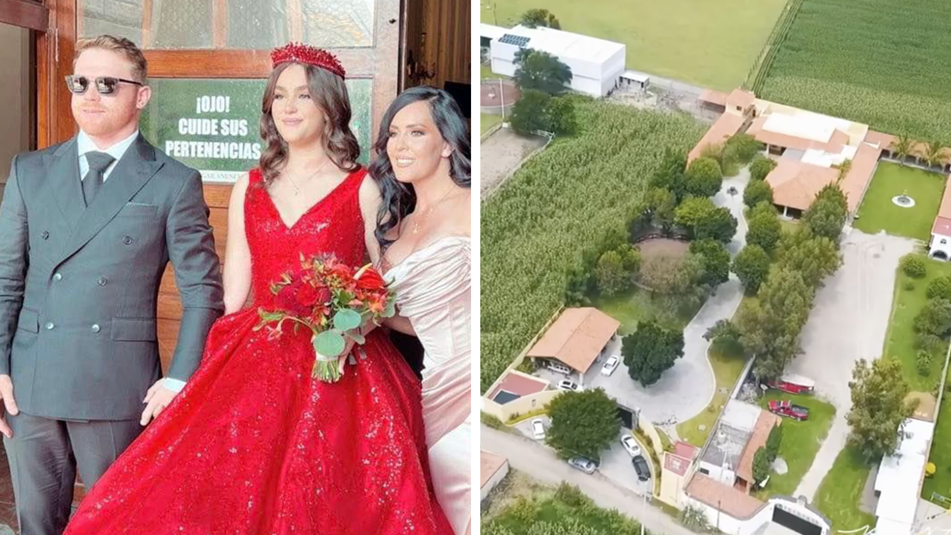 El espectacular rancho donde el Canelo le festejó los XV años a su hija ...