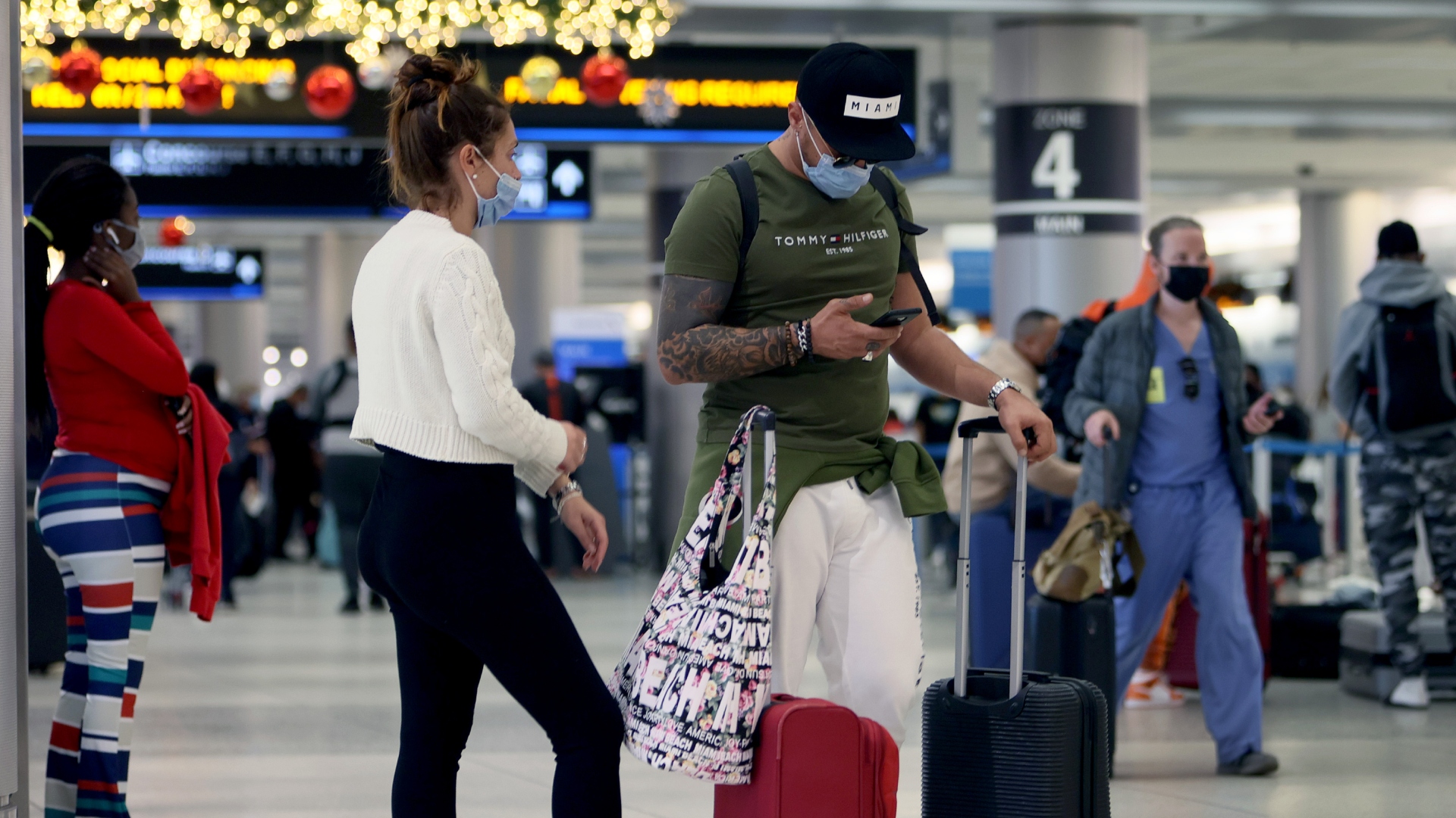 El Aeropuerto Internacional de Miami luce descongestionado en este Día ...